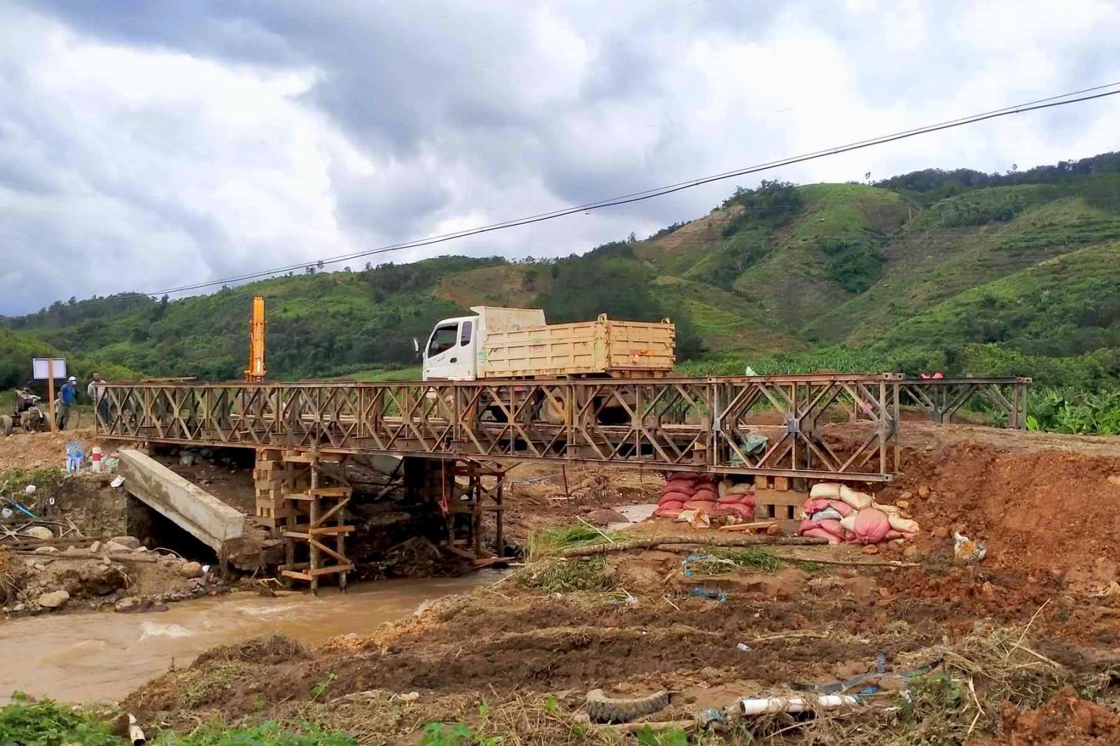 မိုင်းယုမြို့၌ နမ့်ကုတ်ကျေးရွာအနီး တံတားပြုပြင်ပြီး၍ မိုင်းယောင်း မိုင
